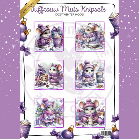 Juffrouw Muis Knipsel - Cozy Winter Mood - Exclusive